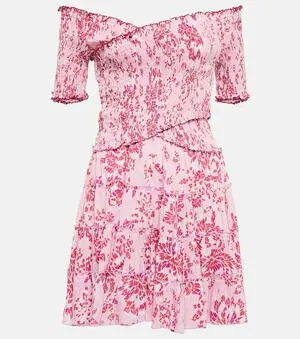 Poupette St Barth Soledad Printed Minidress - Multicoloured