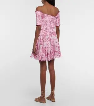 Poupette St Barth Soledad Printed Minidress - Multicoloured