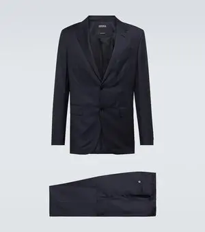 Zegna Wool Suit - Blue
