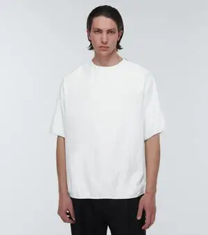 JIL SANDER Blouson Silk Blend T-shirt