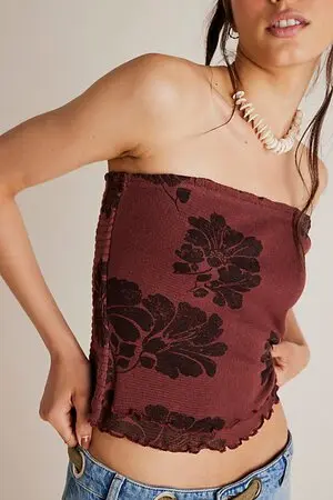 Free People Free People Poppy Tube Top Brown