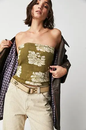 Free People Free People Poppy Tube Top Green