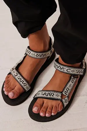 Teva Teva Original Universal Printed Sandals Bandana White/black