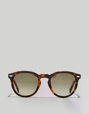 Madewell Round Acetate Sunglasses - Classic Tortoise Mens