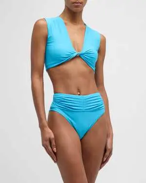 Ramy Brook Ramy Brook Oliwia Bikini Top Poolside