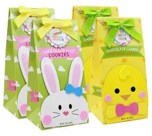 TOO GOOD GOURMET Set Of 4 Chick And Bunny Cooki E Bags - One-color