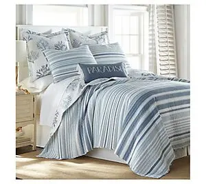 LEVTEX HOME Truro 3-piece Coastal King/cal King Quilt Set - One-color