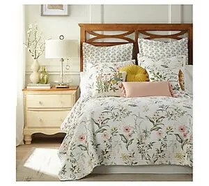 LEVTEX HOME Viviana 3-piece Floral King/cal Kin G Quilt Set - One-color