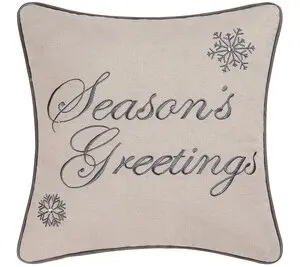 C&F HOME Season's Greetings Pillow