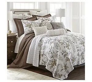 LEVTEX HOME Pisa 2-piece Floral Twin/twin Xl Qu Lt Set - One-color
