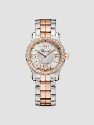 Chopard Happy Sport Two-tone Diamond Watch