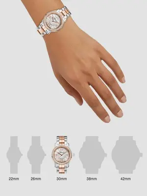 Chopard Happy Sport Two-tone Diamond Watch