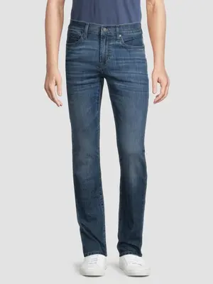 7 For All Mankind Slimmy Cotton-blend Jeans - Flash