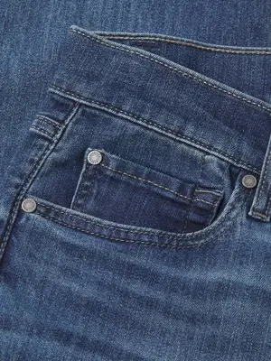 7 For All Mankind Slimmy Cotton-blend Jeans - Flash
