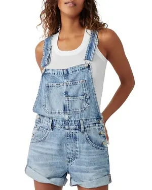 Free People We The Free Ziggy Denim Romper - Follow You