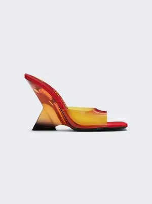 Attico Cheope Mule Heel 105mm - Red