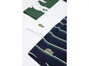 Lacoste Trunks 3-pack Big Croc On Side Underwear Thyme/navy Blue/white