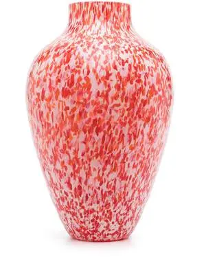 STORIES OF ITALY Macchia Olla Tall Vase - Red
