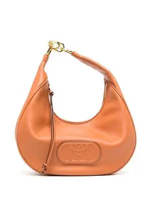 Mcm Medium Mode Travia Leather Shoulder Bag
