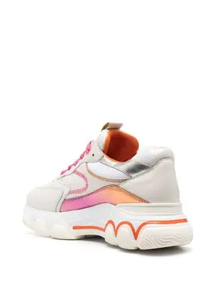 Hogan Chunky-sole Low-top Leather Sneakers