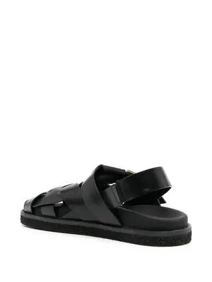 TOD'S Caged Leather Sandals