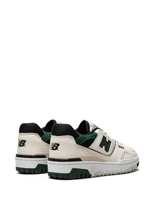 NEW BALANCE 550 Sea Salt Pine Green Sneakers - White