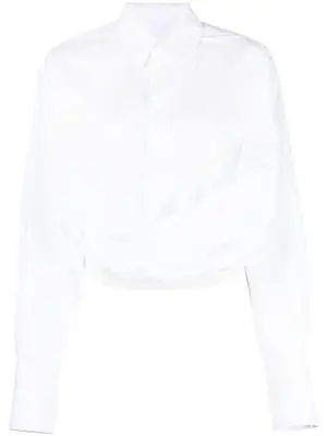 MAISON MARGIELA Classic-collar Shirt - White
