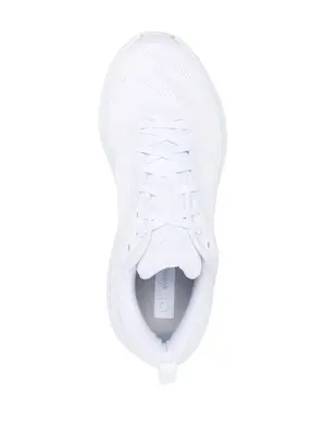 HOKA® Bondi Logo-print Sneakers - White