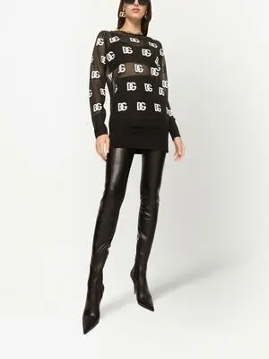 Dolce & Gabbana Logo-print Semi-sheer T-shirt