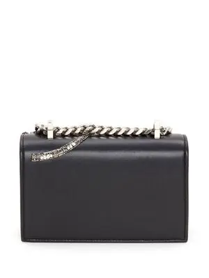 Alexander McQueen Crystal-embellished Leather Mini Bag