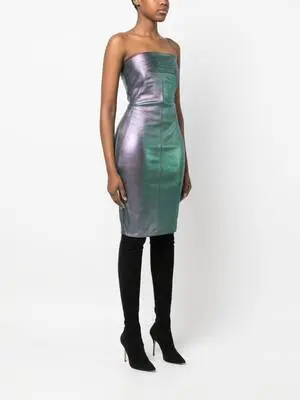 Rick Owens Iridescent Bustier Minidress