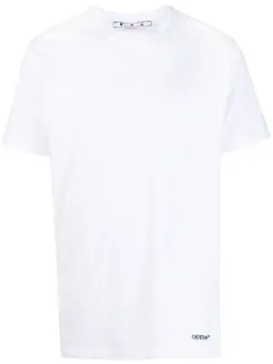 Off-White Logo-embroidered T-shirt
