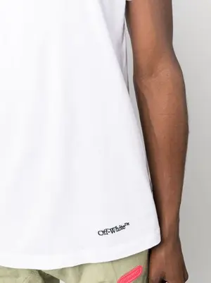Off-White Logo-embroidered T-shirt