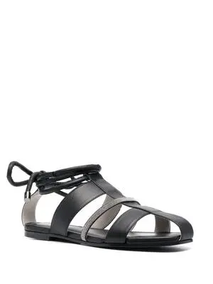 Fabiana Filippi Cut-out Leather Sandals