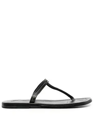 TOTEME T-bar Leather Sandals