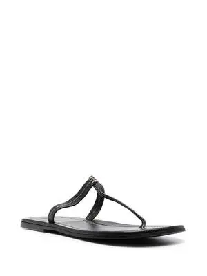 TOTEME T-bar Leather Sandals