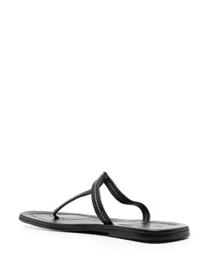 TOTEME T-bar Leather Sandals