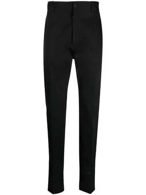 Dolce & Gabbana High-waist Tailored Trousers - Black