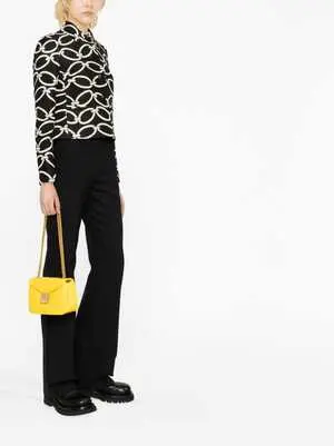 Valentino Garavani One Stud Crossbody Bag - Yellow