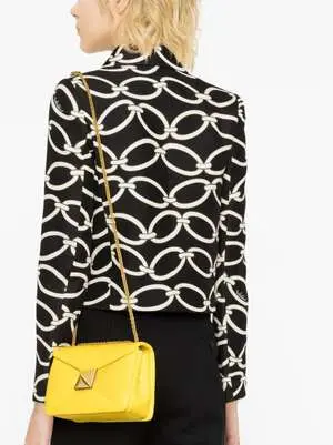 Valentino Garavani One Stud Crossbody Bag - Yellow
