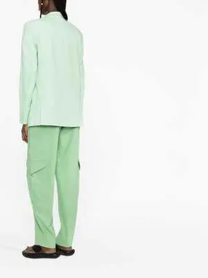 Stella McCartney Peak-lapels Double-breasted Blazer - Green