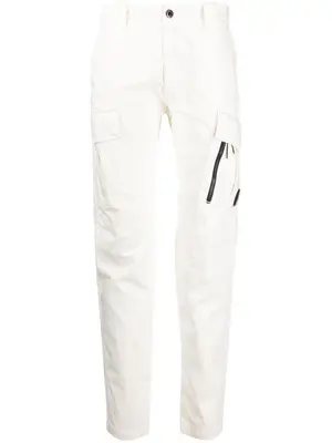 C.P. COMPANY Straight-leg Cotton Cargo Trousers