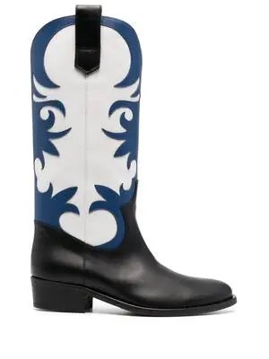 Via Roma 15 Block Heel Boots For Women