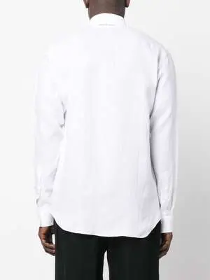 Philipp Plein Long-sleeve Linen Shirt