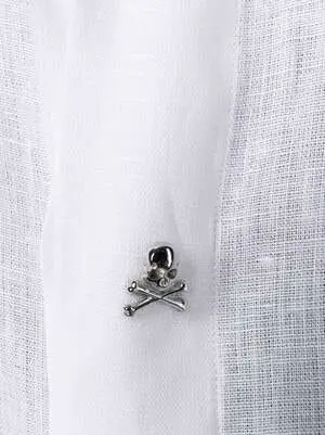 Philipp Plein Long-sleeve Linen Shirt