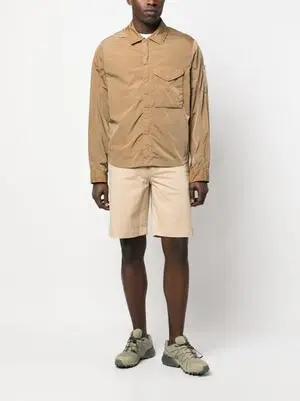 Woolrich Cotton Chino Shorts - Neutrals