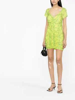 ROTATE BY BIRGER CHRISTENSEN Tie-dye Mini Dress