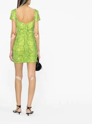 ROTATE BY BIRGER CHRISTENSEN Tie-dye Mini Dress