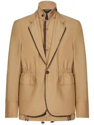 Dolce & Gabbana Deconstructed Layered Blazer
