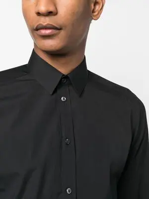 Dolce & Gabbana Long-sleeve Button-fastening Shirt - Black